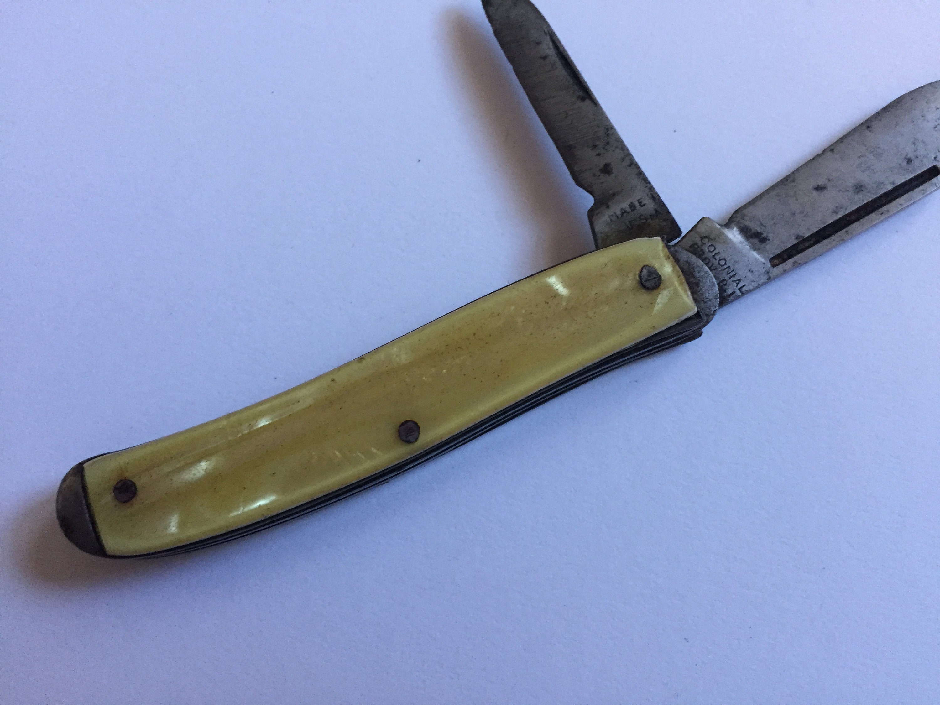 Colonial Pocket Knife - Etsy