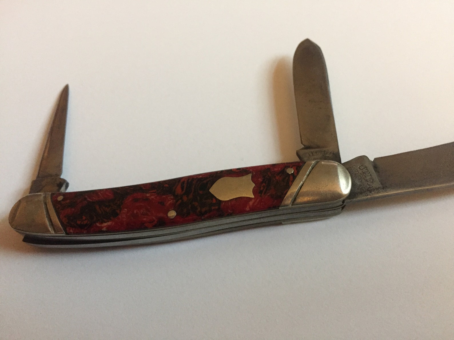 Utica Cutlery Co Pocket Knife - Etsy