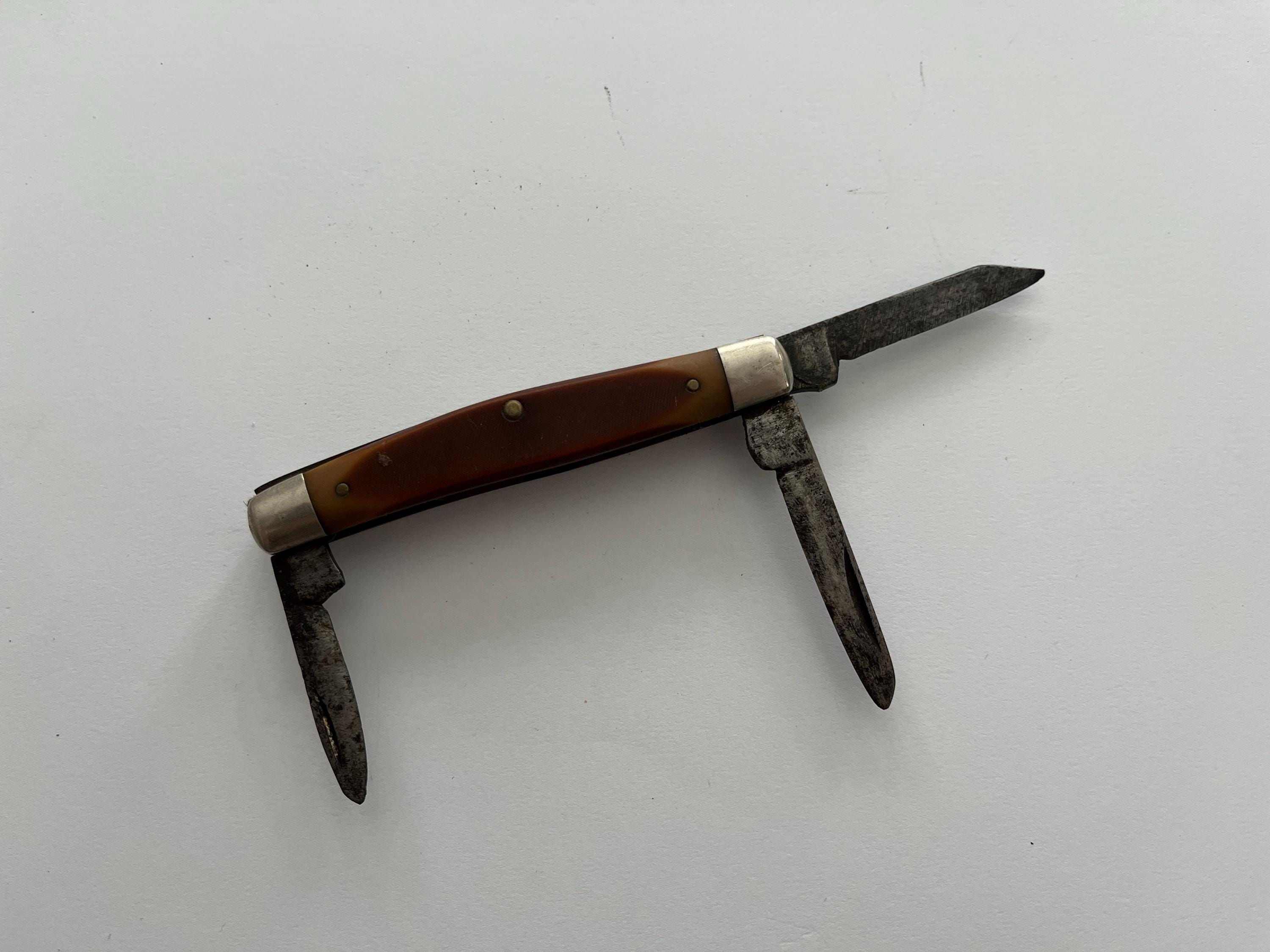 Schrade Old Timer Pocket Knife - Etsy