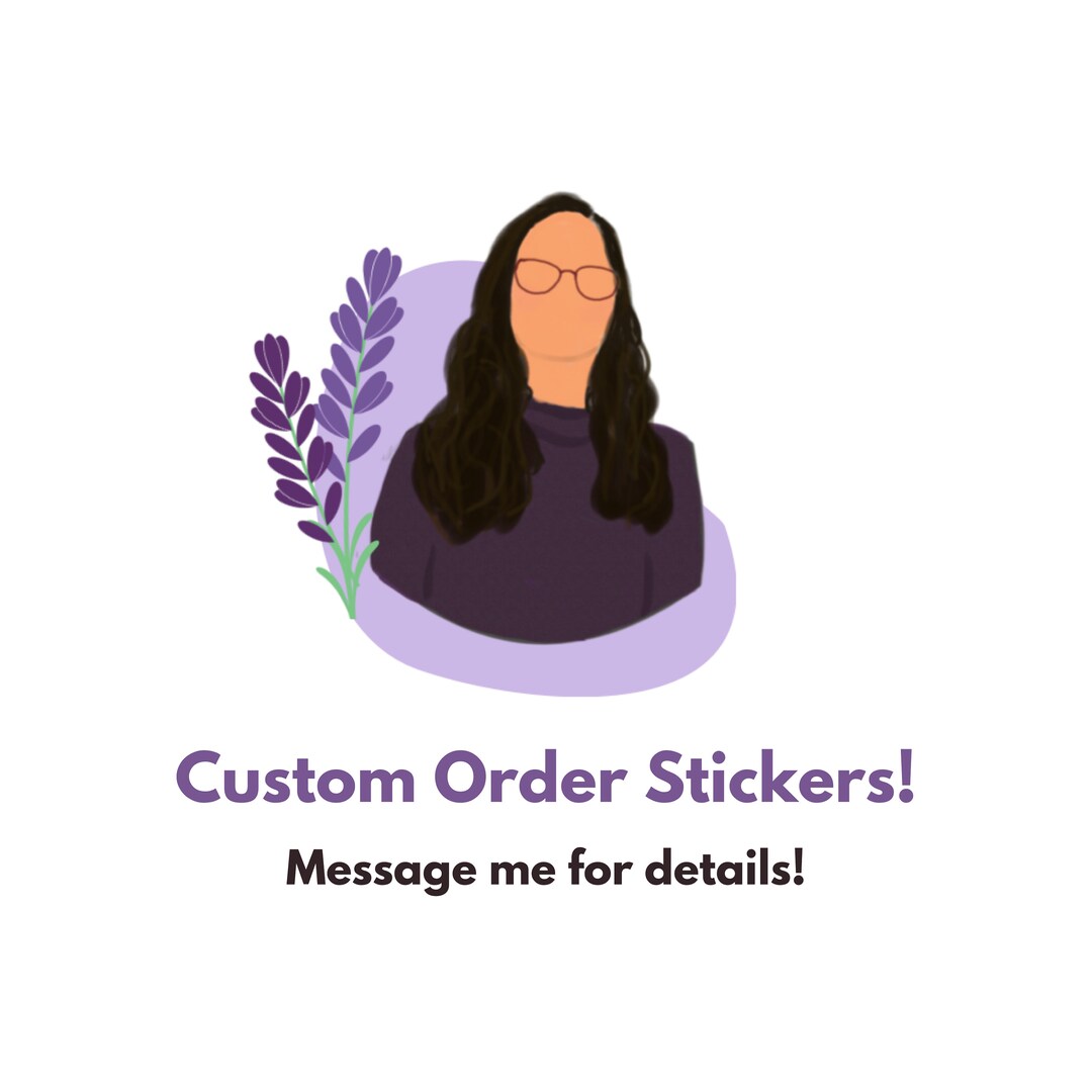 Custom Sticker Orders - Etsy
