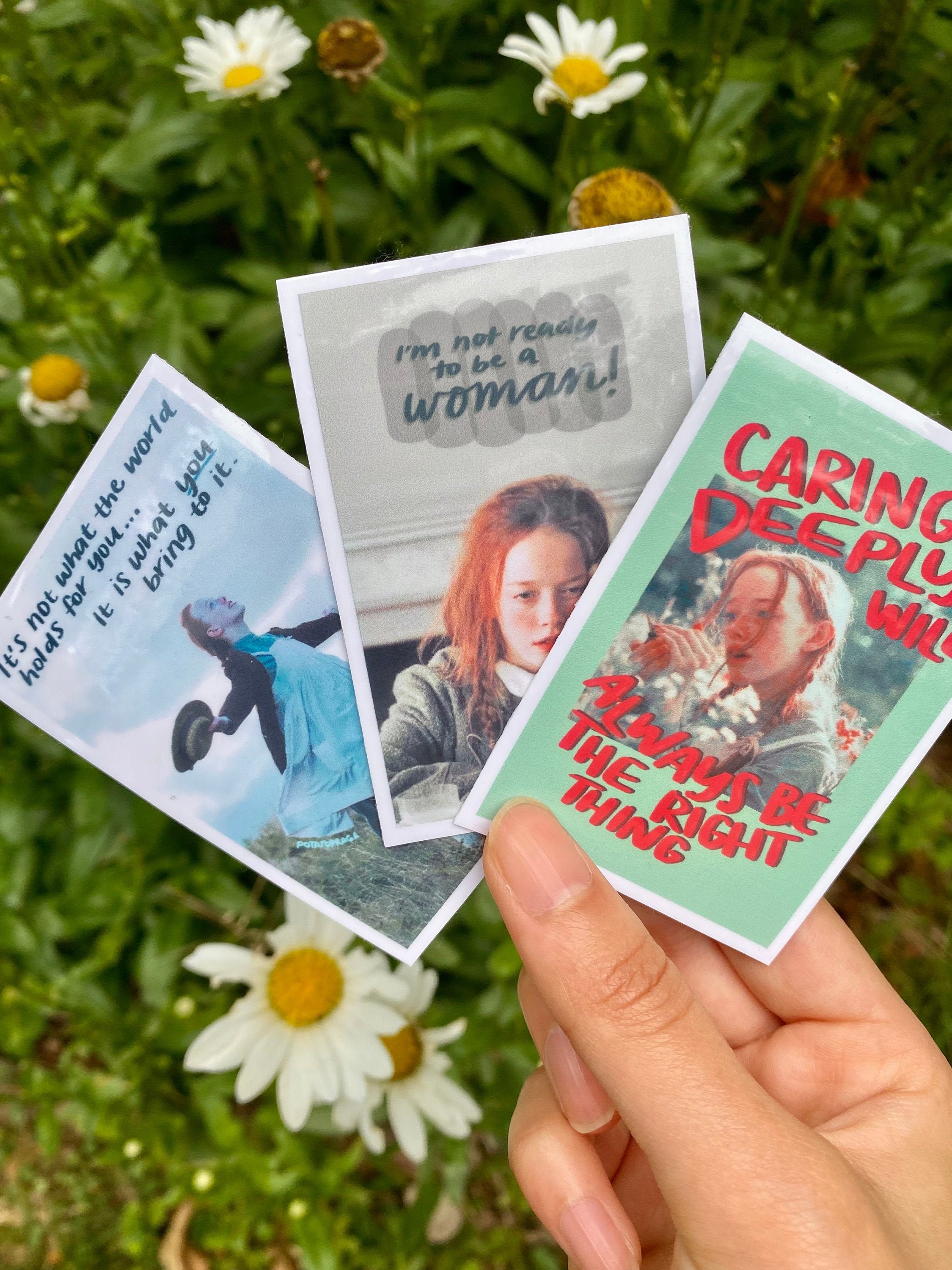 Anne With an E Show Quotes Sticker Waterproof Laptop Sticker - Etsy