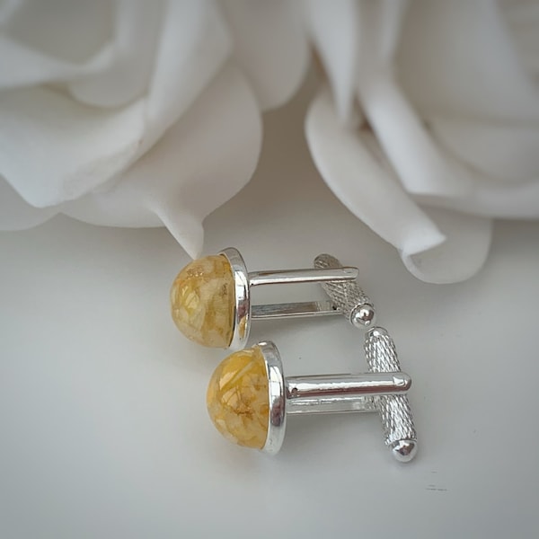 Flower Cufflinks - Etsy UK