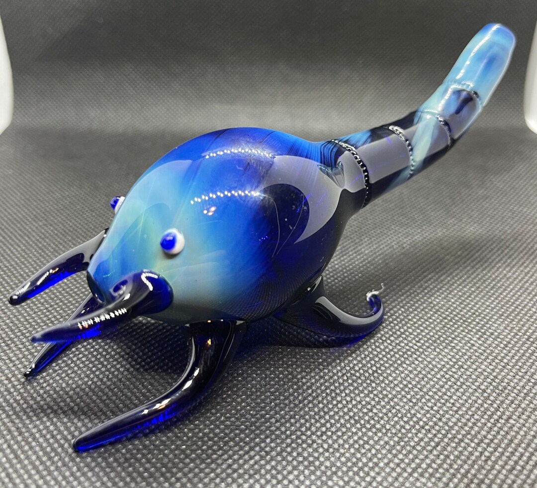 Scorpion Glass Pipe Very Unique Piece High Quality Glass - Etsy