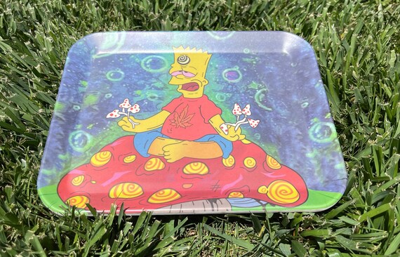 Simpson Biodegradable Bamboo Rolling tray Rolling tray | Etsy
