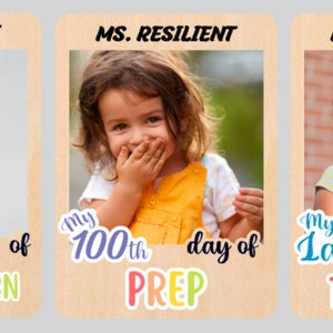 Back to School Photo Frame, Teacher Classroom Photo Prop, Teacher Photo ...
