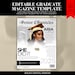 Graduation Magazine Template, 2025 Senior Graduation Magazine Booklet ...