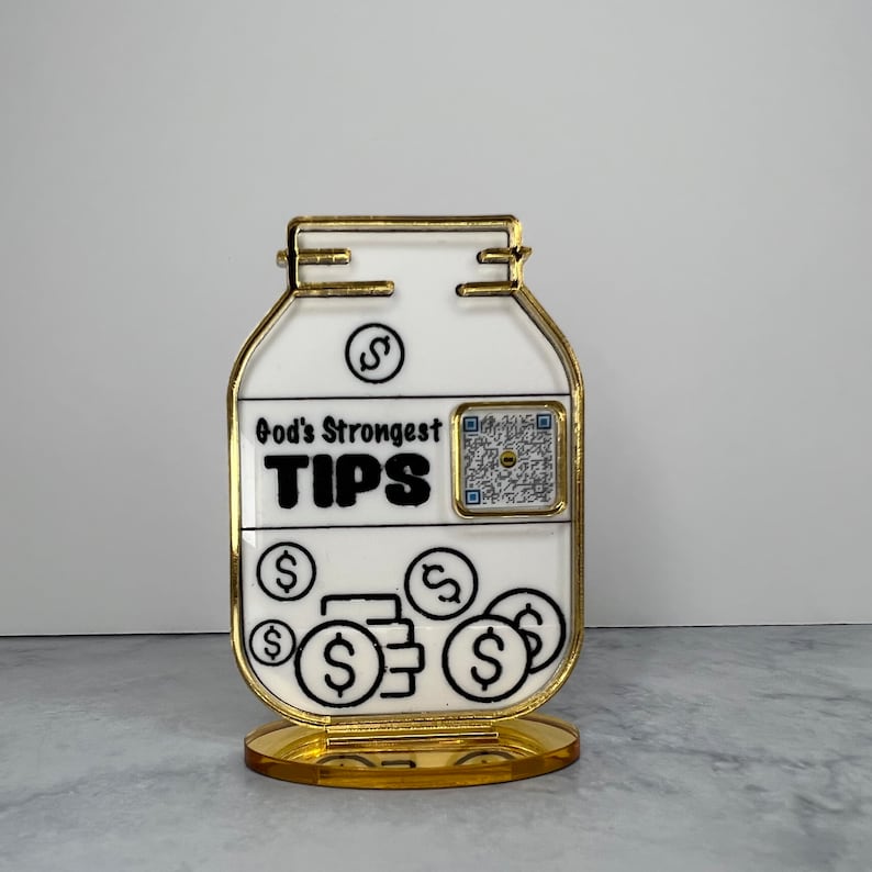 Digital File | QR Code Tip Jar | Event Payment Sign | Scannable QR Code ...