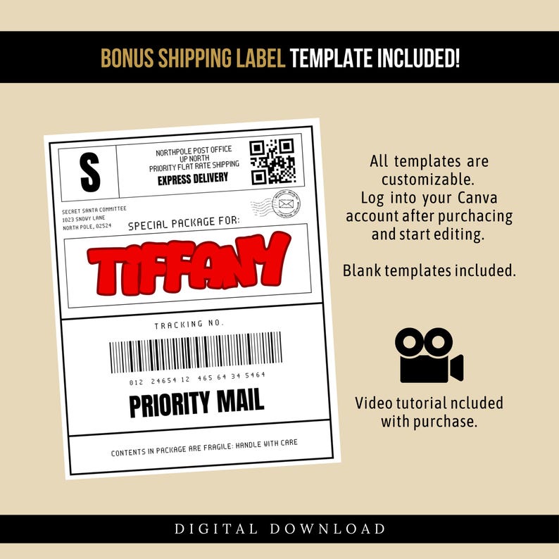 420 Gift Box Template, Stoner Box, Hangover Box, 420 Friendly Gift ...