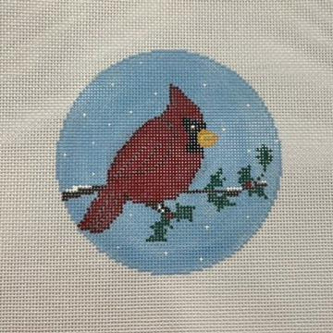 Cardinal Needlepoint Canvas - Etsy