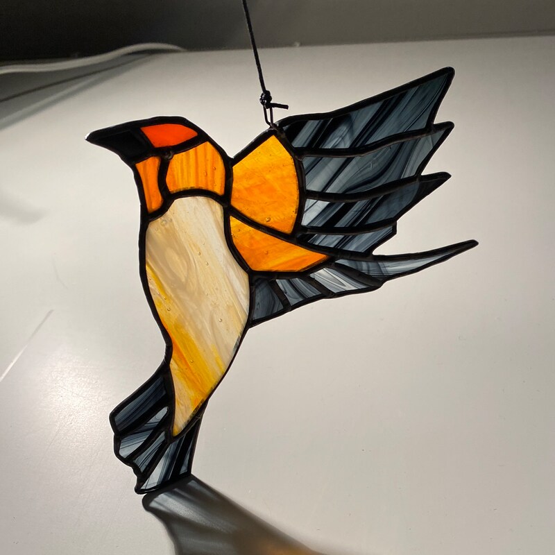 Stained Glass Patterns Bird - Etsy