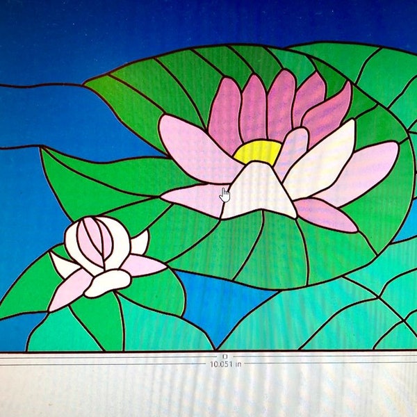 Monet Stained Glass - Etsy