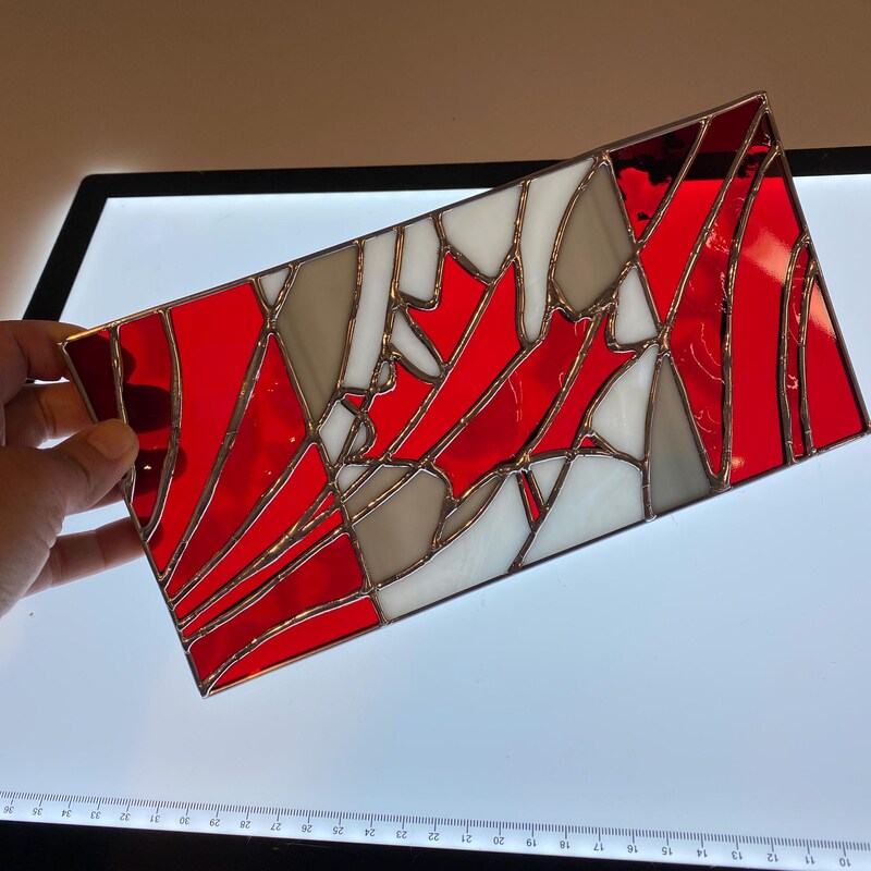 Leaf Stained Glass - Etsy