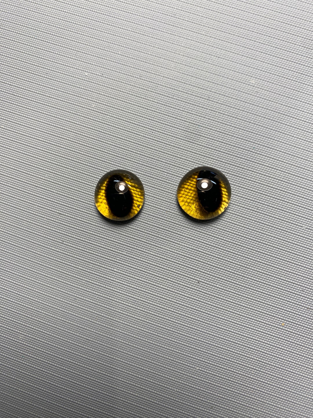 Yellow Glass Eyes for Stained Glass Panels - Etsy