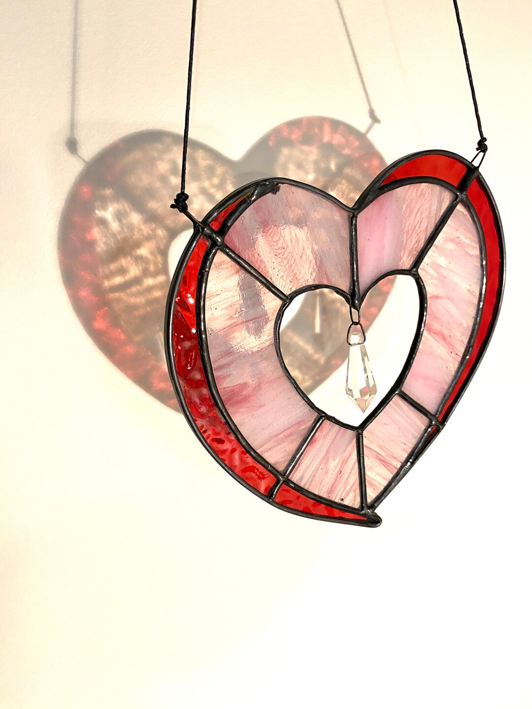 Heart Stained Glass Pattern, Open Style Heart, VALENTINE, Love ...