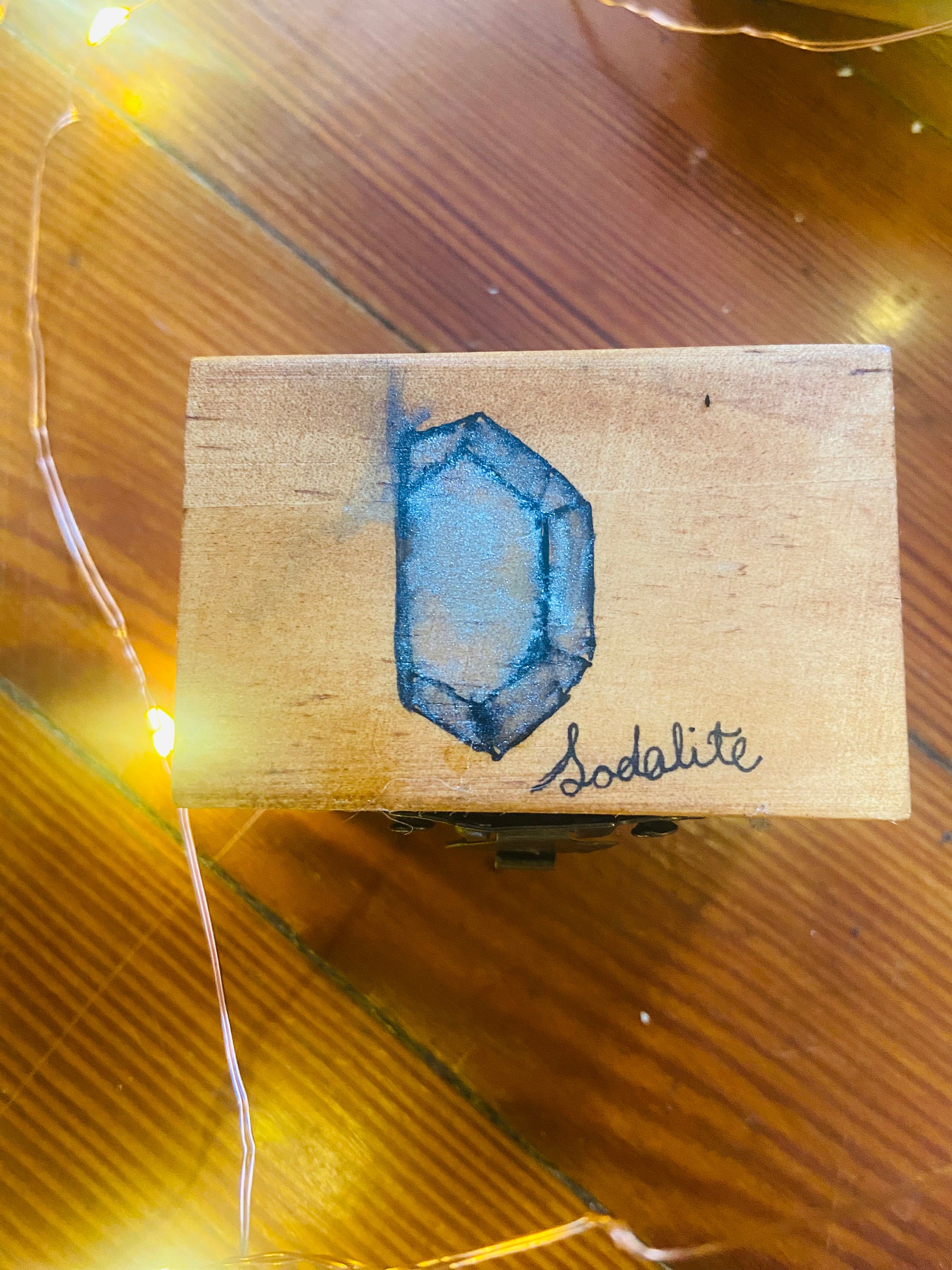 Sodalite Crystal Sprite Box - Etsy