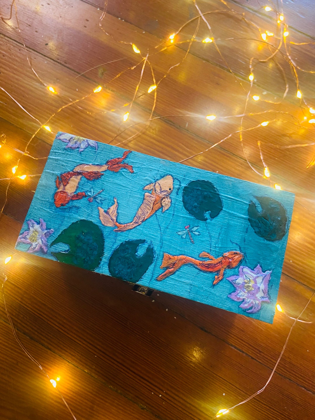 Koi Fish Pixi Box - Etsy