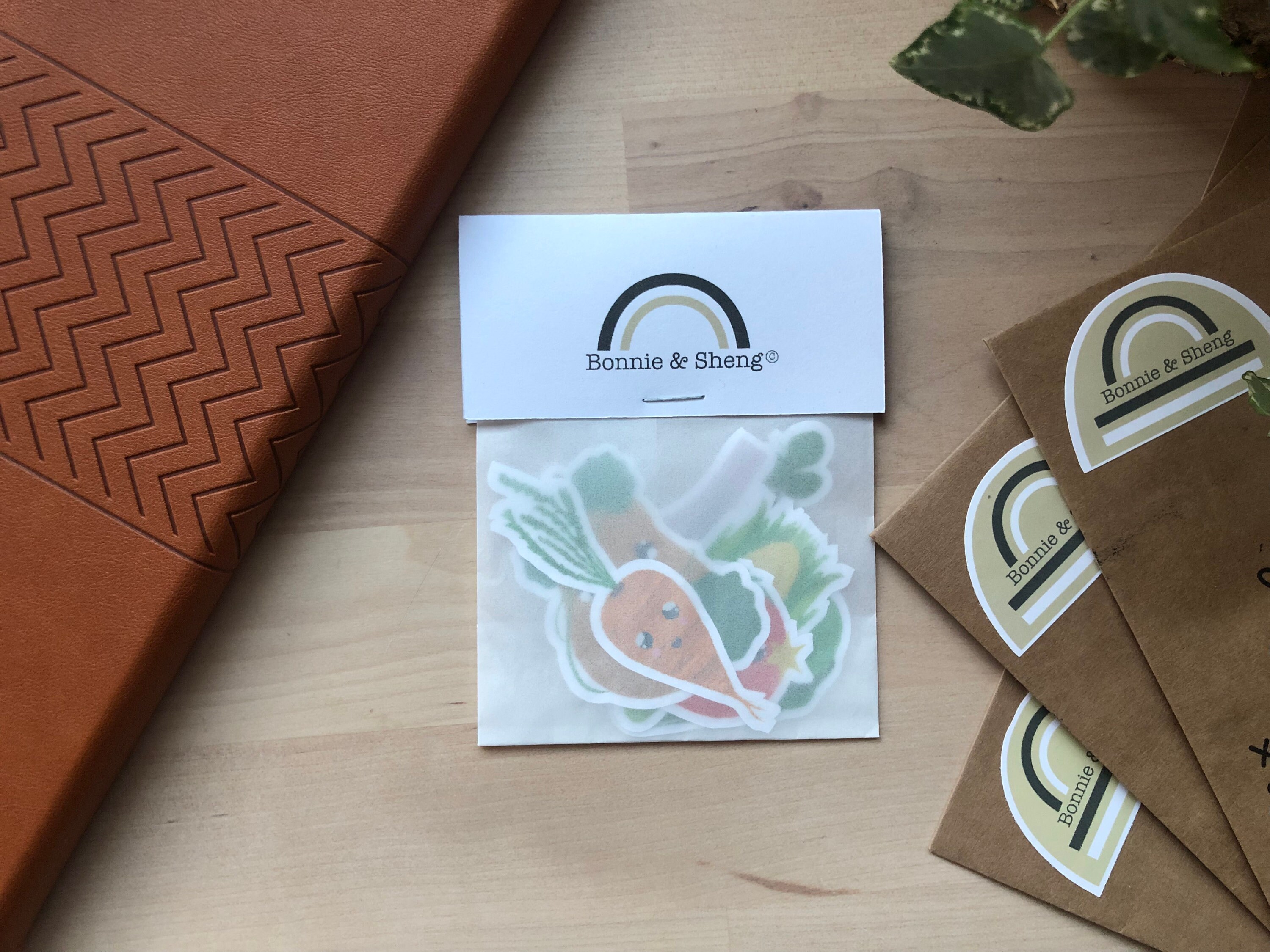Sticker Pack - Cute Vegetable Stickers, the Gardening Life - Etsy