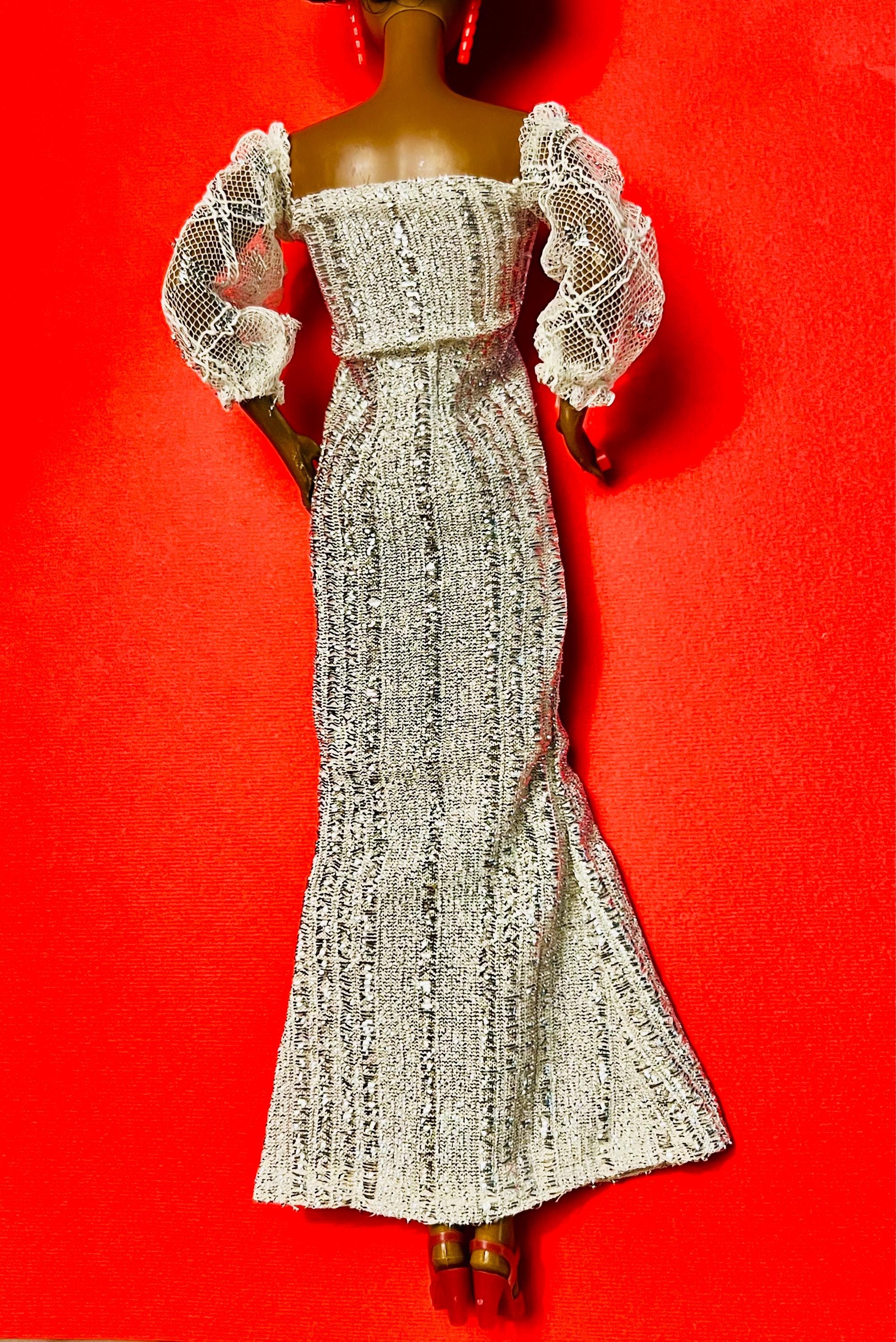 1978 Superstar Barbie Tuesday Taylor Jcpenney Quicksilver Evening Dress ...