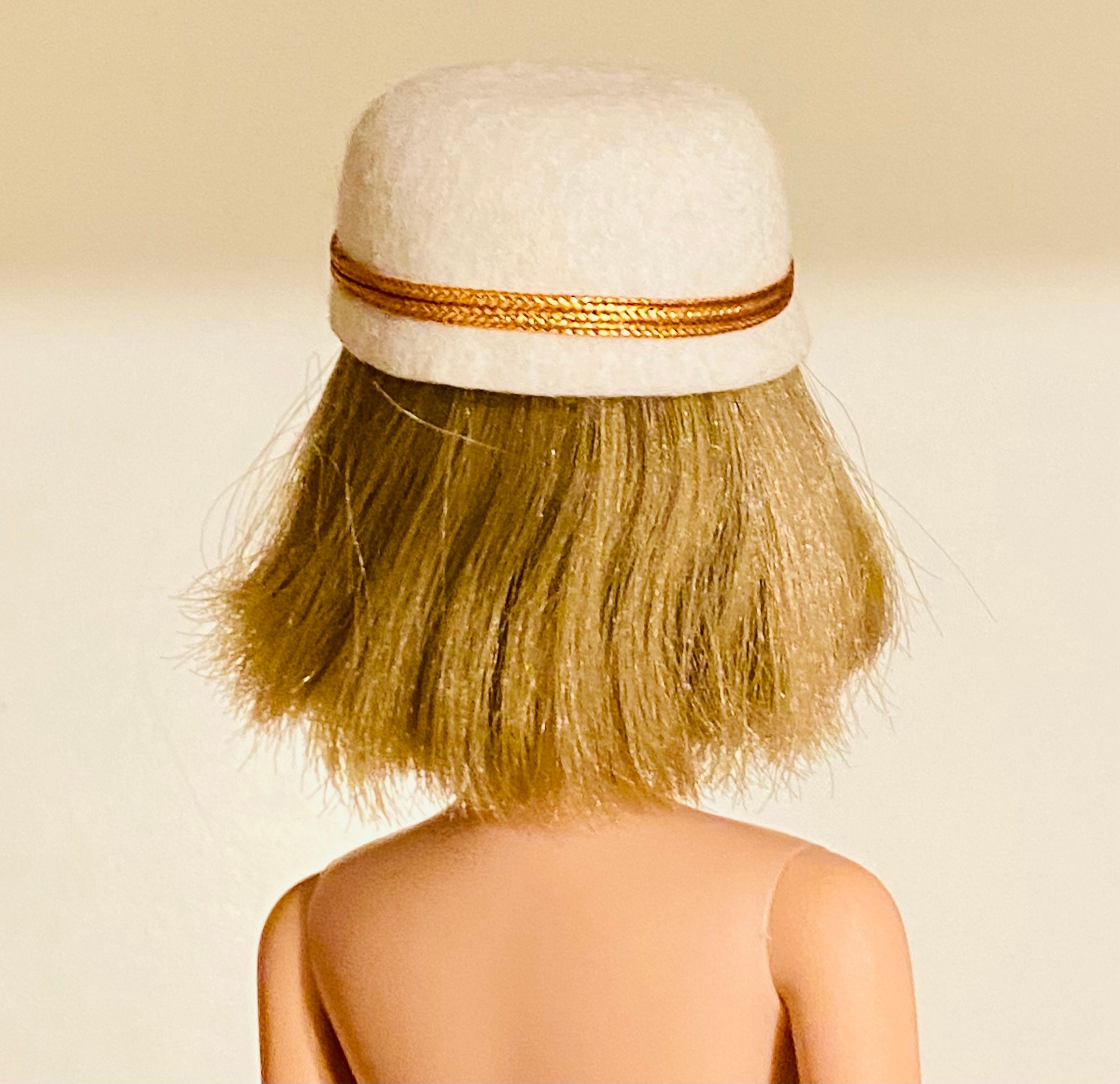 Vintage 1966 Barbie Midge Pak Glamour Hats Outdoor Art Show Hat NO DOLL ...