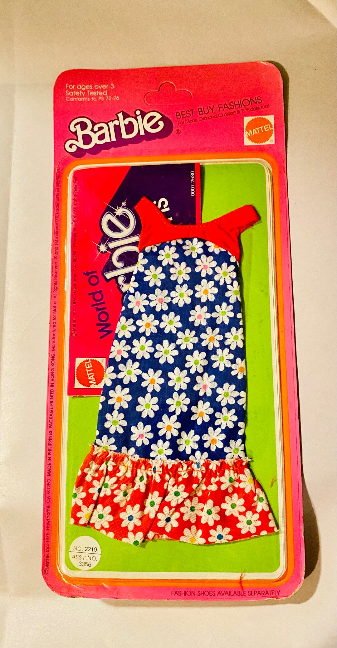 1975 1978 Superstar Barbie Christie PJ Rare Daisy Print Variation ...