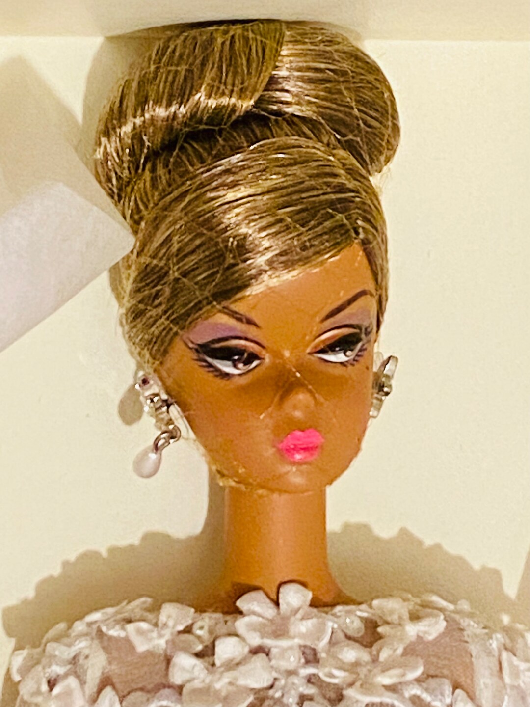 2011 Silkstone Evening Gown AA Vintage Barbie BFMC Gold Label Doll NRFB ...