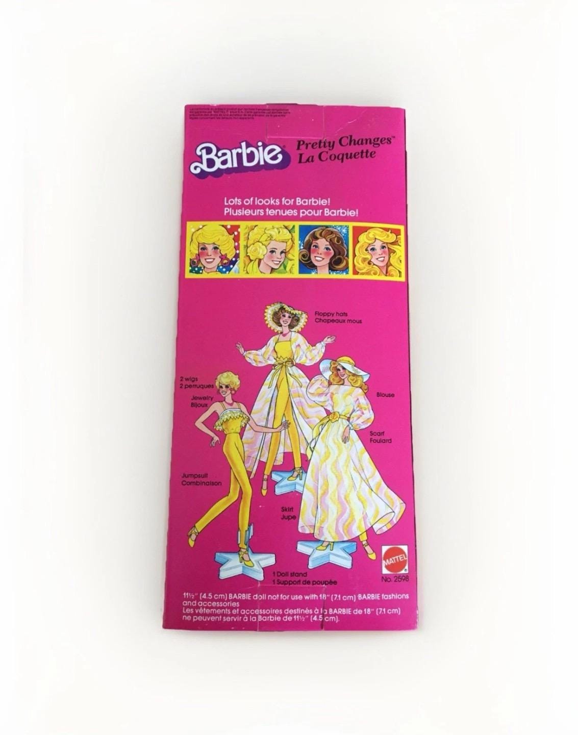 Rare Vintage 1978 Pretty Changes La Coquette Superstar Barbie Doll ...