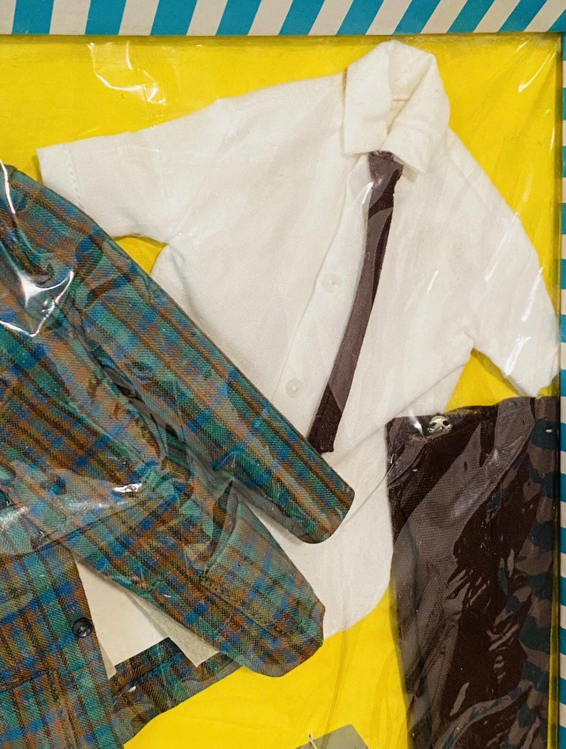 Vintage Barbie 1965 Ken Allan College Student Fashion 1416 NRFB - Etsy