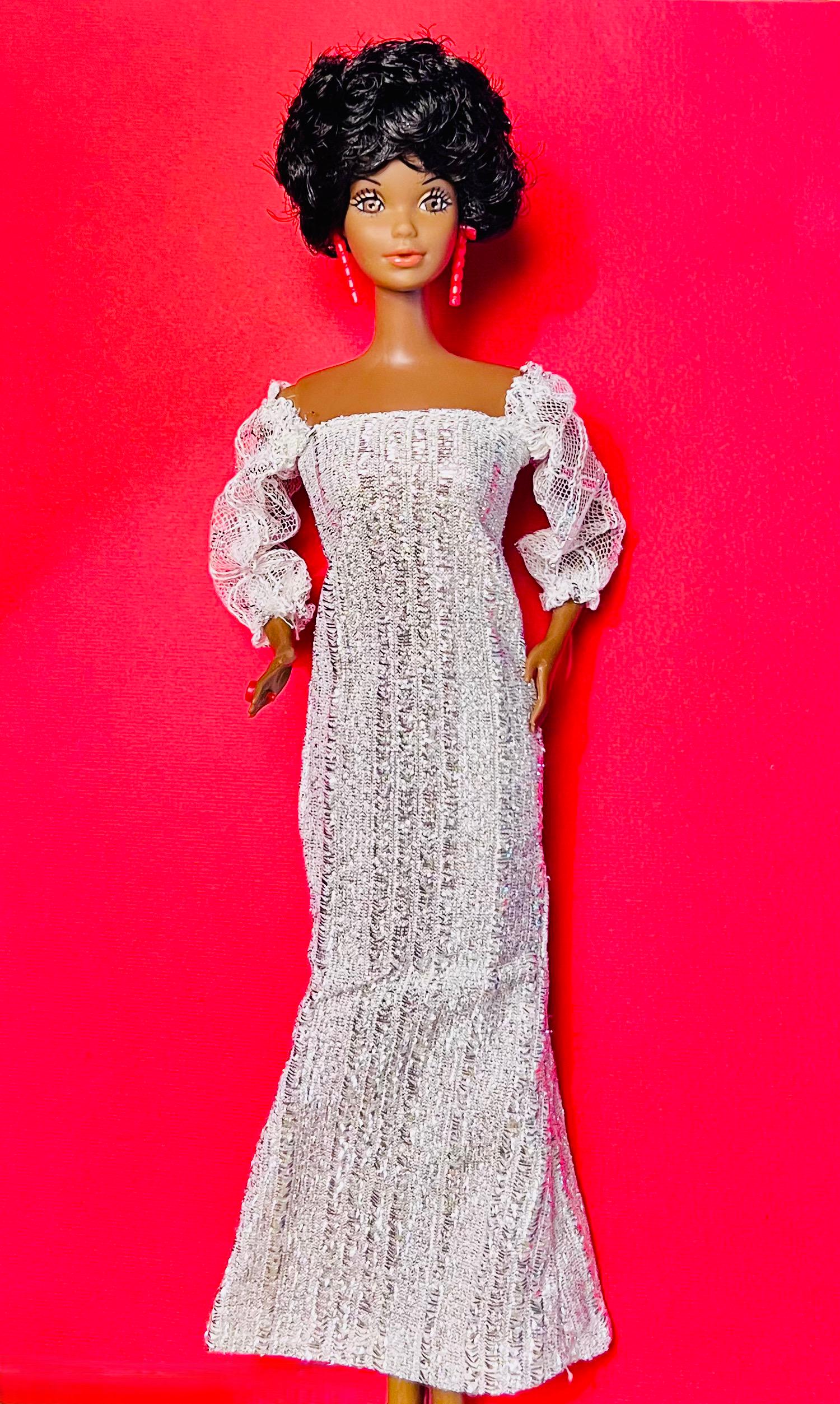1978 Superstar Barbie Tuesday Taylor Jcpenney Quicksilver Evening Dress ...