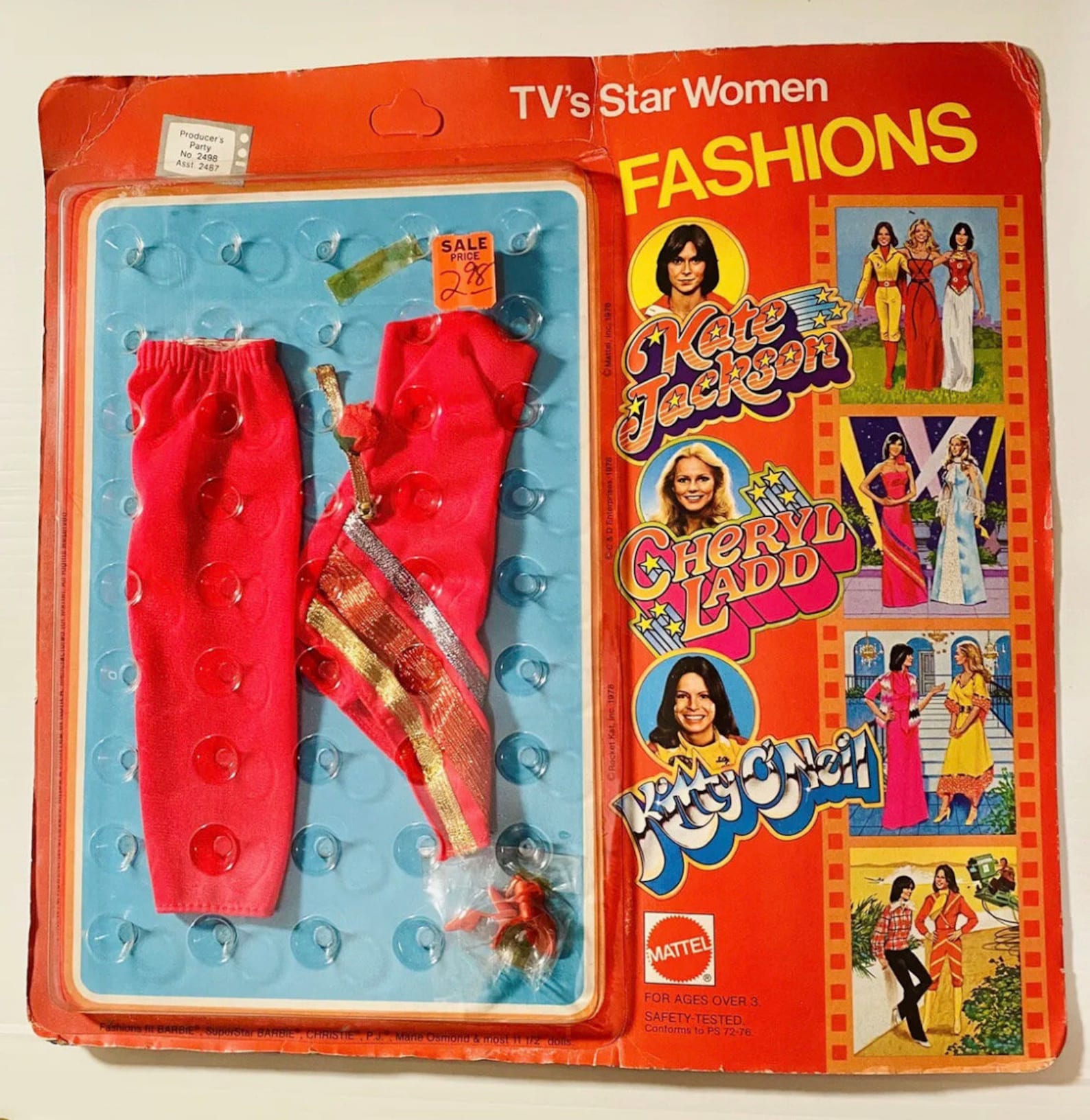 Vintage 1978 Superstar Barbie Christie PJ TV Star Women Fashion 2498 ...
