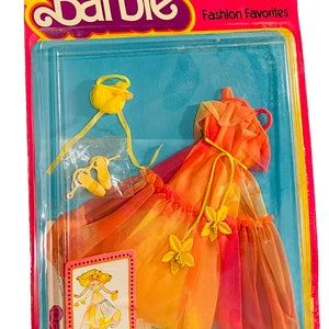 1978 Superstar Barbie Christie PJ Fashion Favorites 1009 Sheer Romance ...