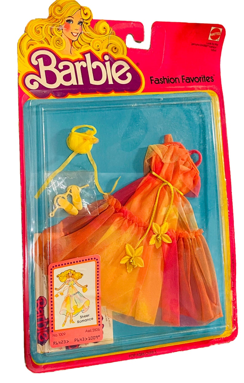 1978 Superstar Barbie Christie PJ Fashion Favorites 1009 Sheer Romance ...