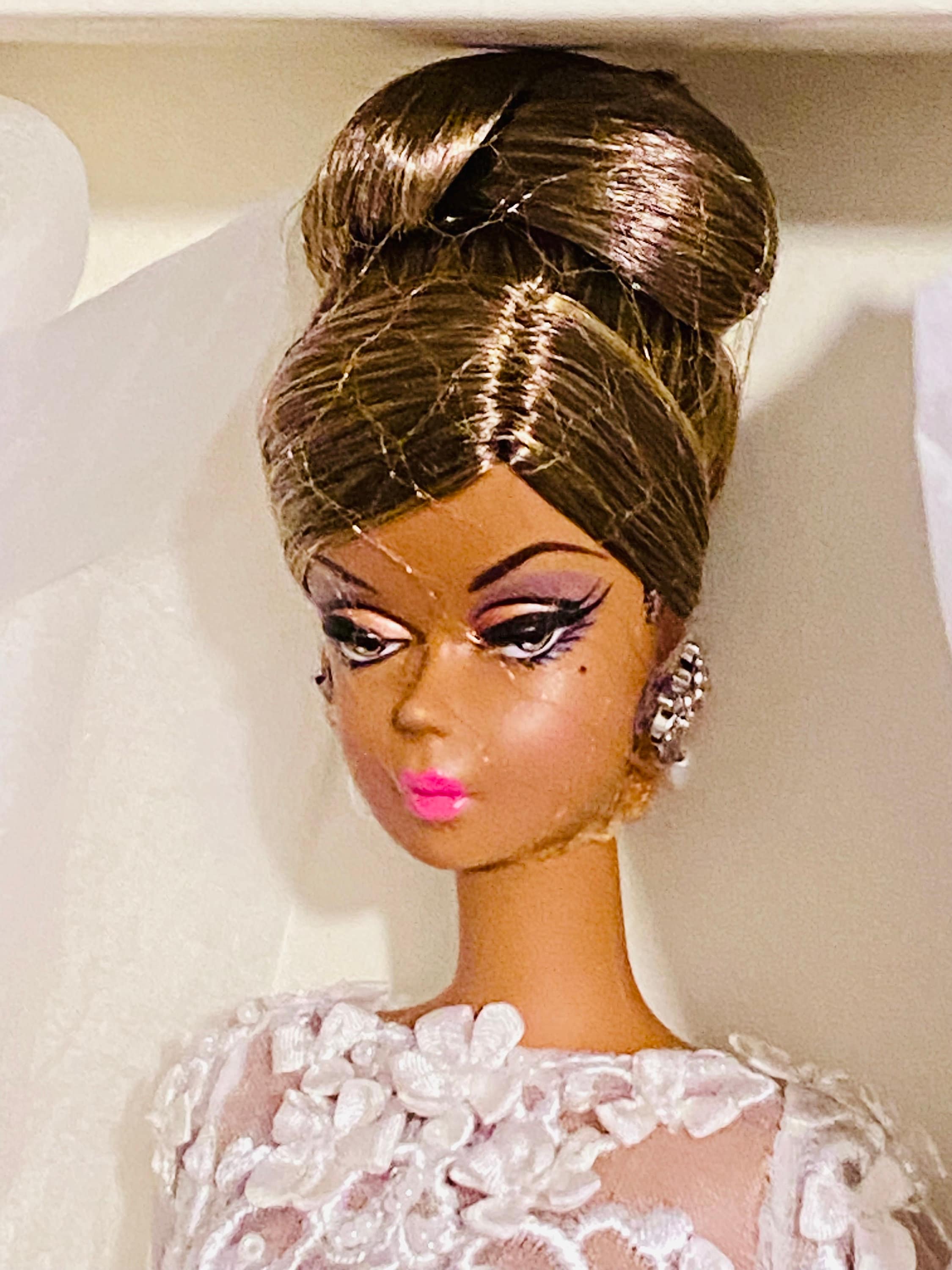 2011 Silkstone Evening Gown AA Vintage Barbie BFMC Gold Label Doll NRFB ...