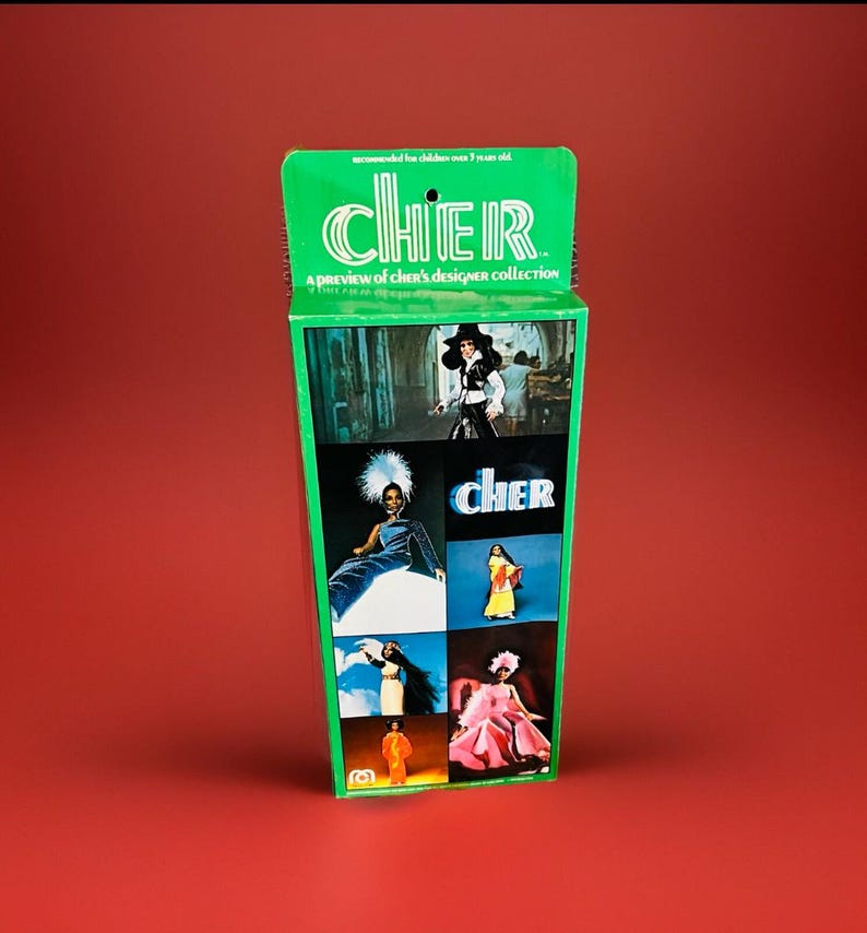 Vintage 1976 Cher Doll Designer Collection Easy Living Mego Fashion ...