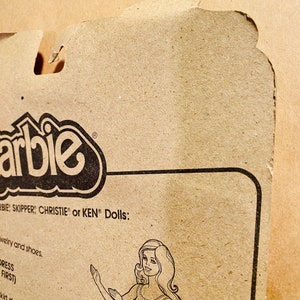 Rare 1979 Superstar Barbie Christie PJ Fashion Favorites 3447 Kmart ...