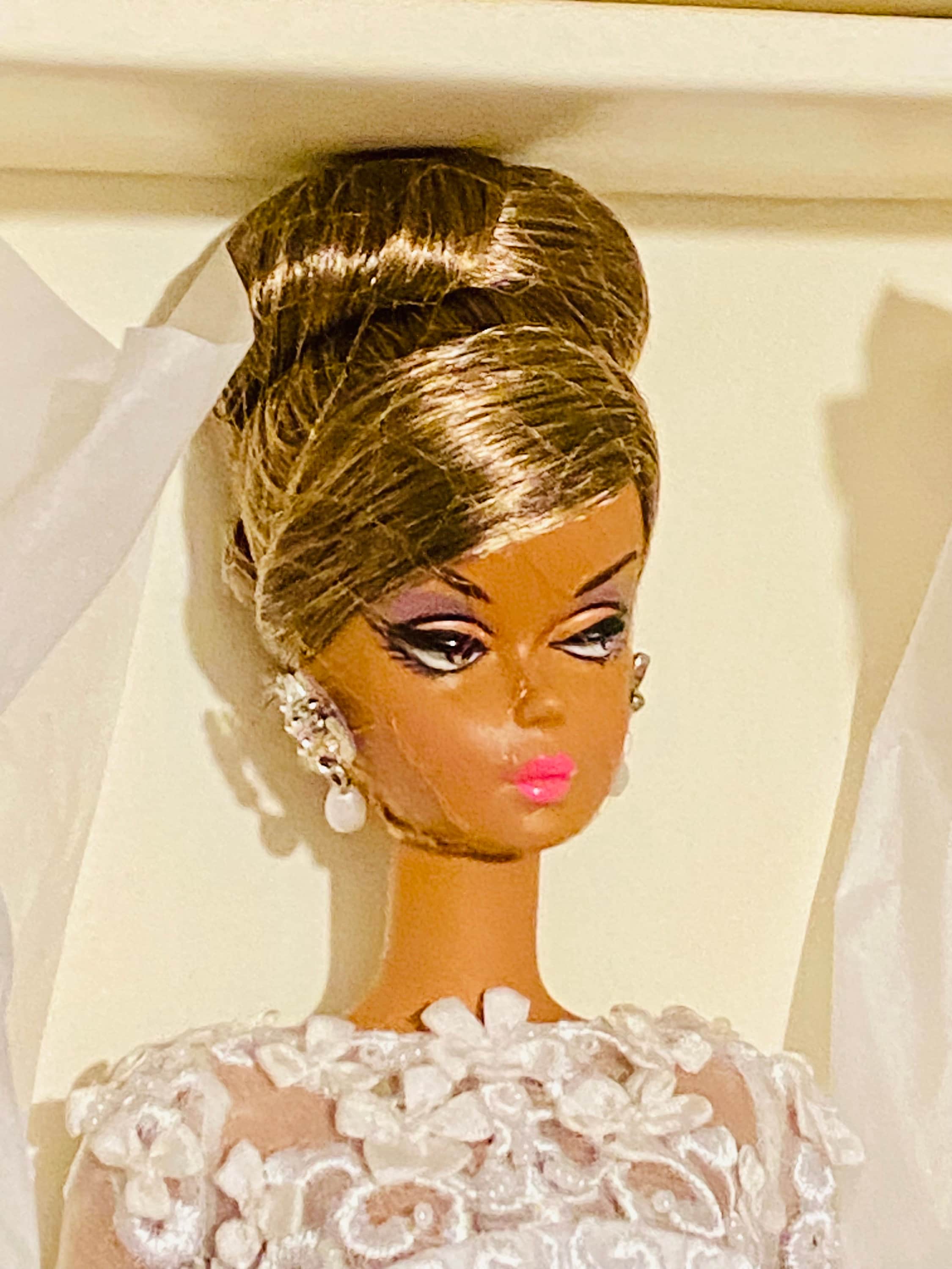 2011 Silkstone Evening Gown AA Vintage Barbie BFMC Gold Label Doll NRFB ...