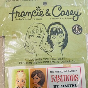 Vintage Mod Francie Casey Twiggy 1974 Pepsi Cola Best Buy Fashion 7766 ...