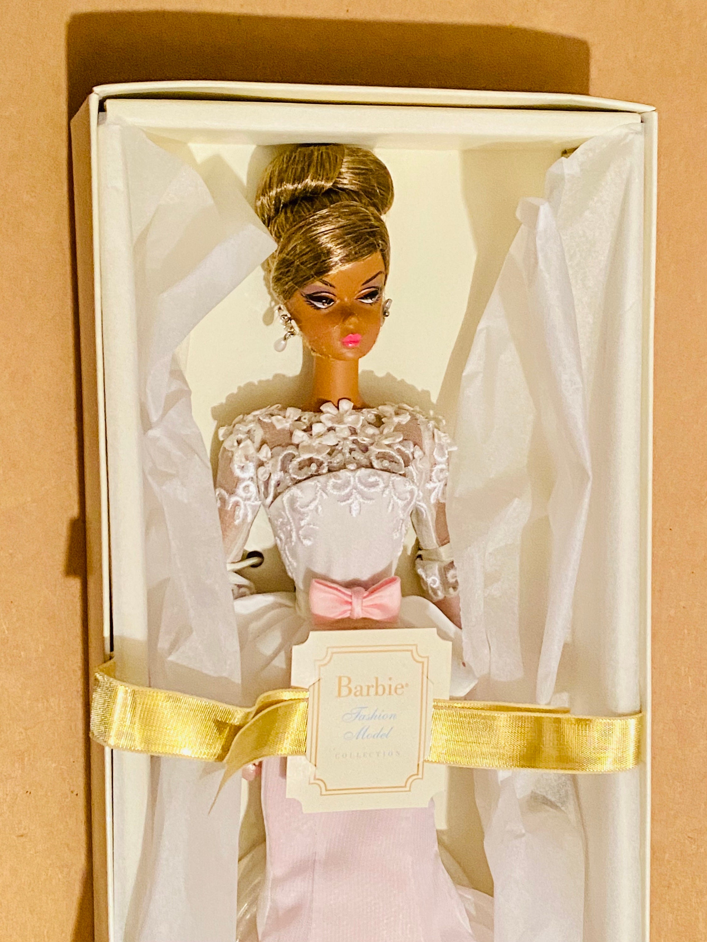 2011 Silkstone Evening Gown AA Vintage Barbie BFMC Gold Label Doll NRFB ...