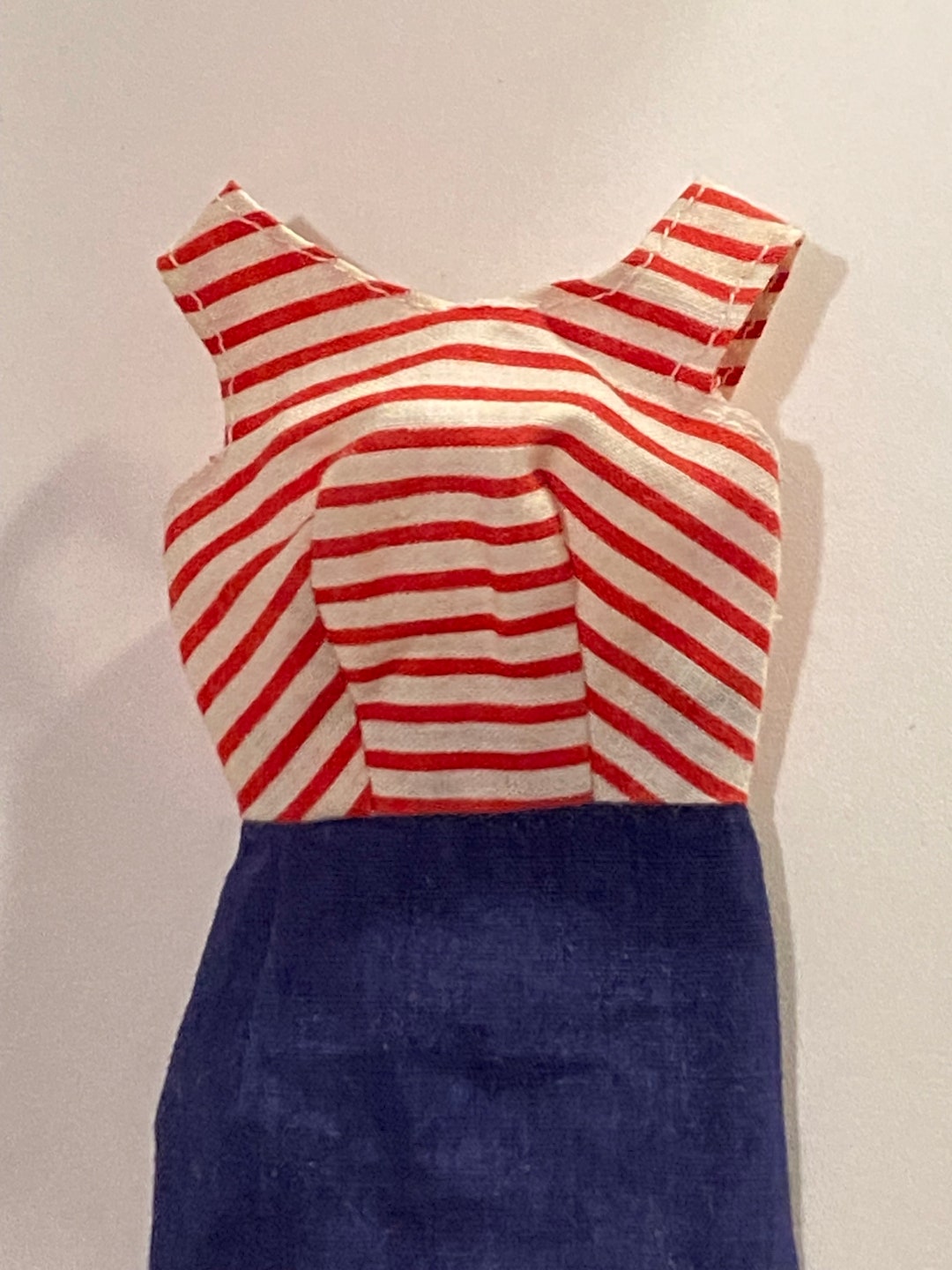 Vintage 1960s Barbie Suzette Babs Clone Roman Holiday Cruise Stripes ...