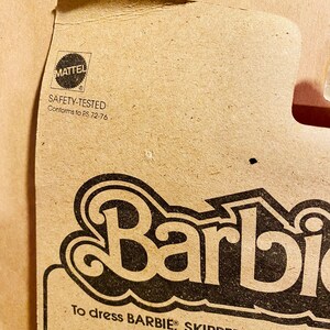 Rare 1979 Superstar Barbie Christie PJ Fashion Favorites 3447 Kmart ...