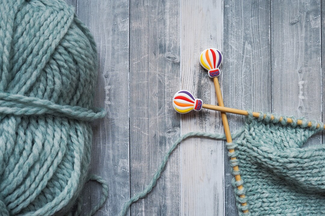 Knitting Needle Stoppers / Balloons / Needle Point Protectors ...