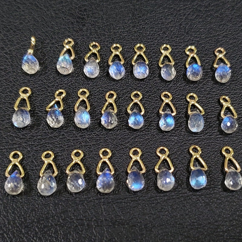 Moonstone Drops - Etsy