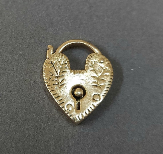 Gold Filled Heart Padlock Clasps Solid Clasps Gold Filled - Etsy