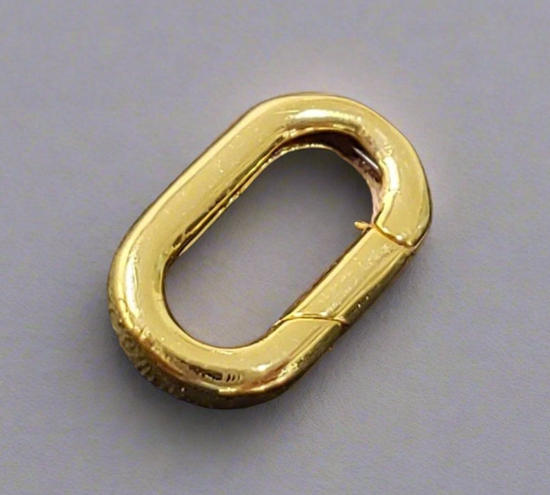 Push Clasps Handmade Openable 18k Gold Filled, Connector Findings ...