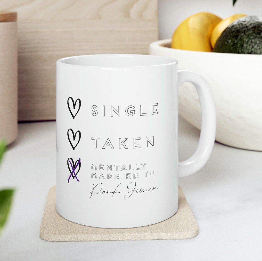 BTS Married to Park Jimin Mug, Jimin, Jimin Cup, Jimin Bias, Chimmy ...