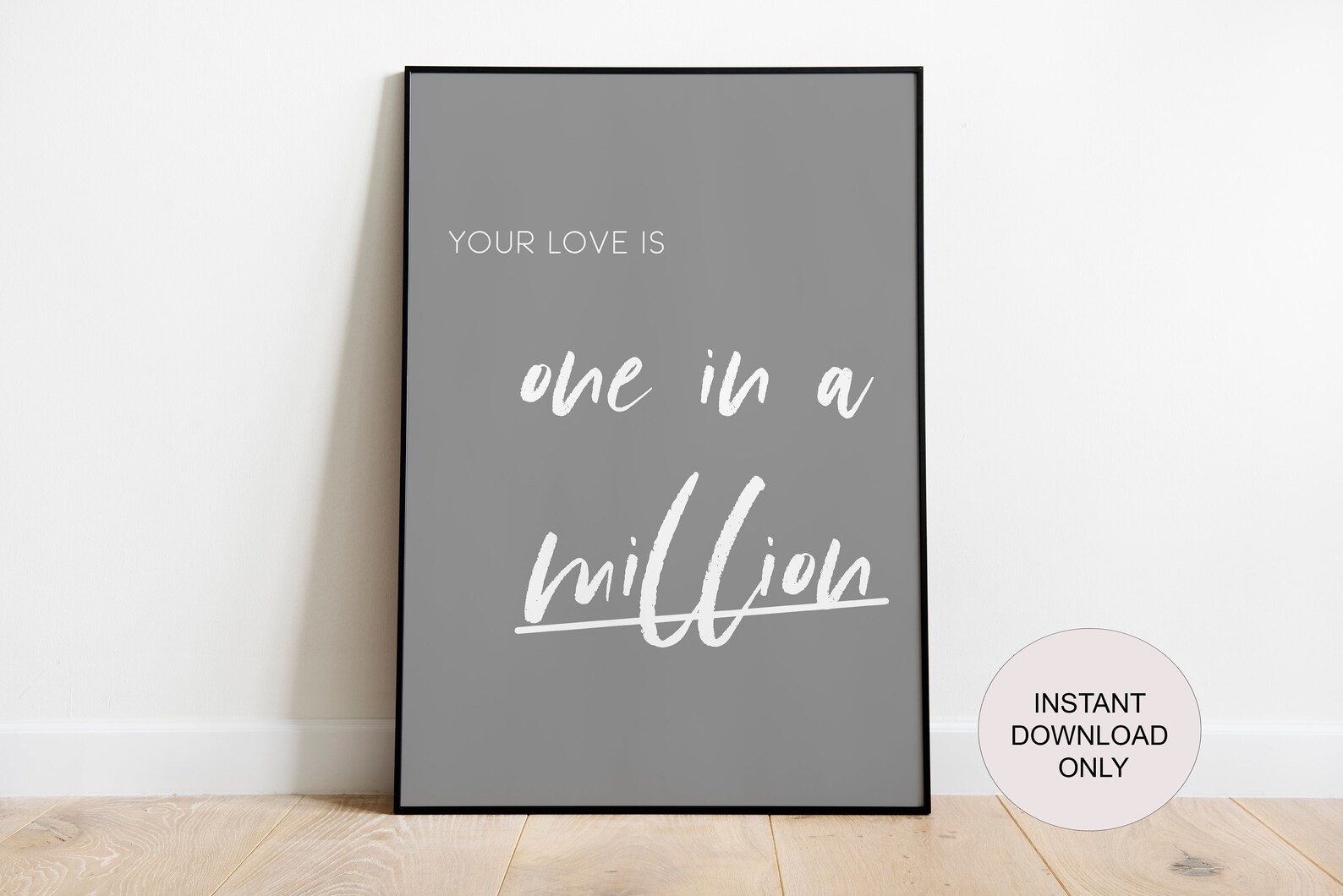 Aaliyah One in a Million Song Lyrics Printable Poster | Instant Digital ...