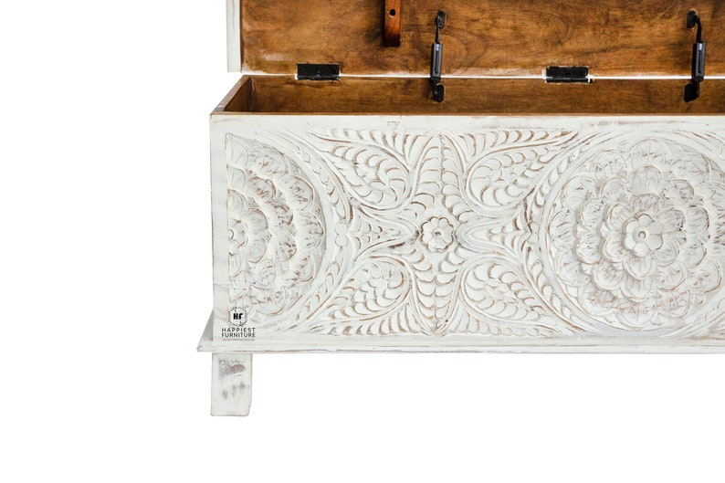 Wooden Reclaimed Wood Distressed Finished Solid Wood Trunk Coffee Table ...