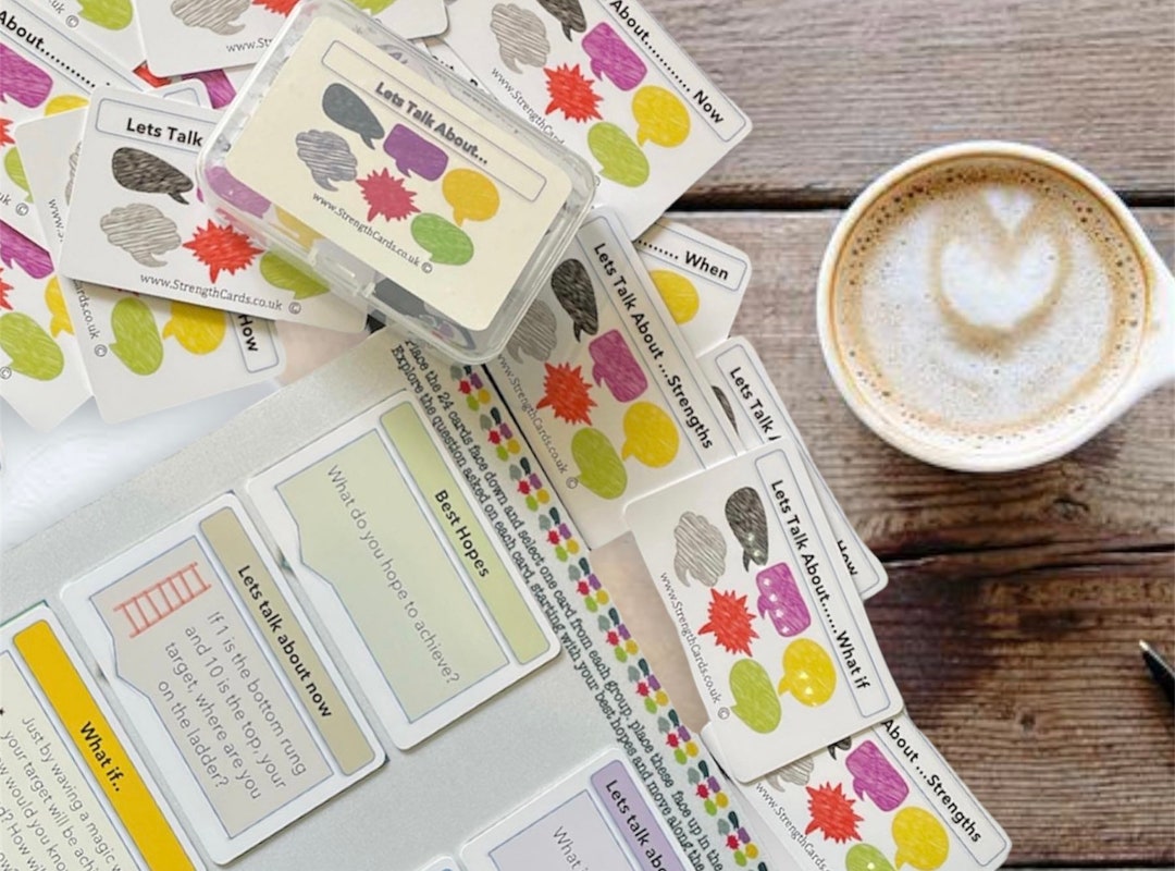 Solution Focused Cards, Coaching Cards, Therapy Cards, Counselling ...