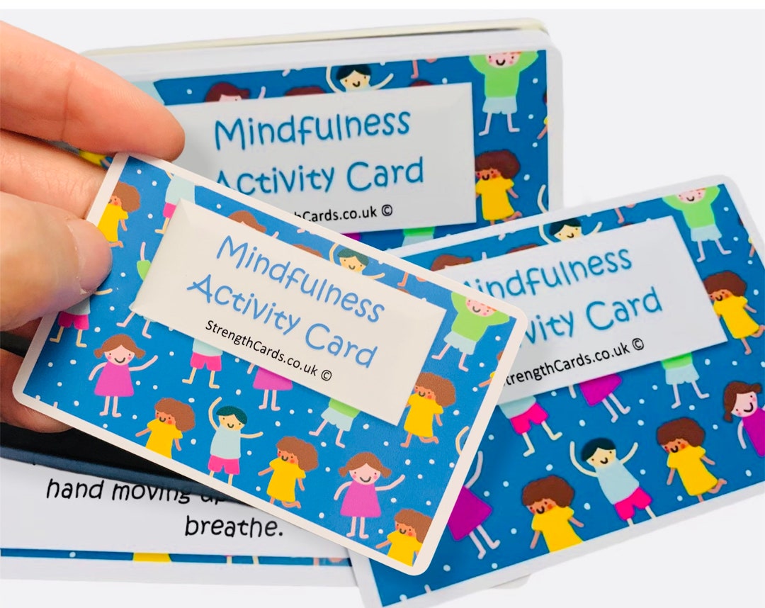 Mindfulness Activity Cards for Children, Strength Cards - Etsy