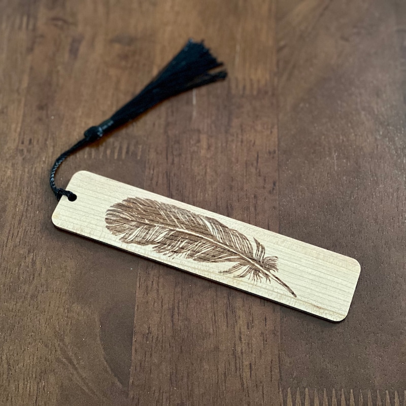Feather Bookmarks - Etsy