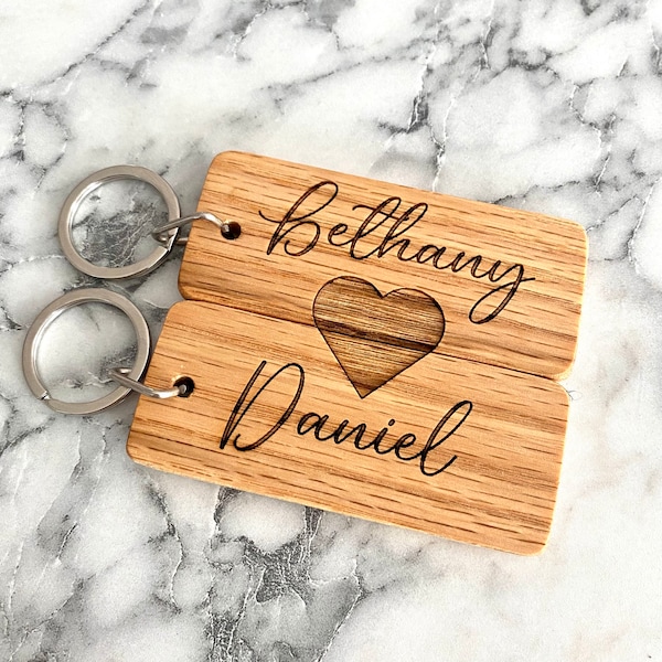 Laser Engraved Keychain - Etsy